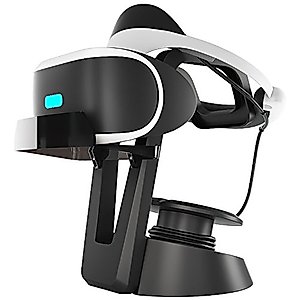 Skywin VR Stand - Headset Display Stand and Cable Organizer for All VR Glasses - HTC Vive, Playstation VR, and Oculus Rift