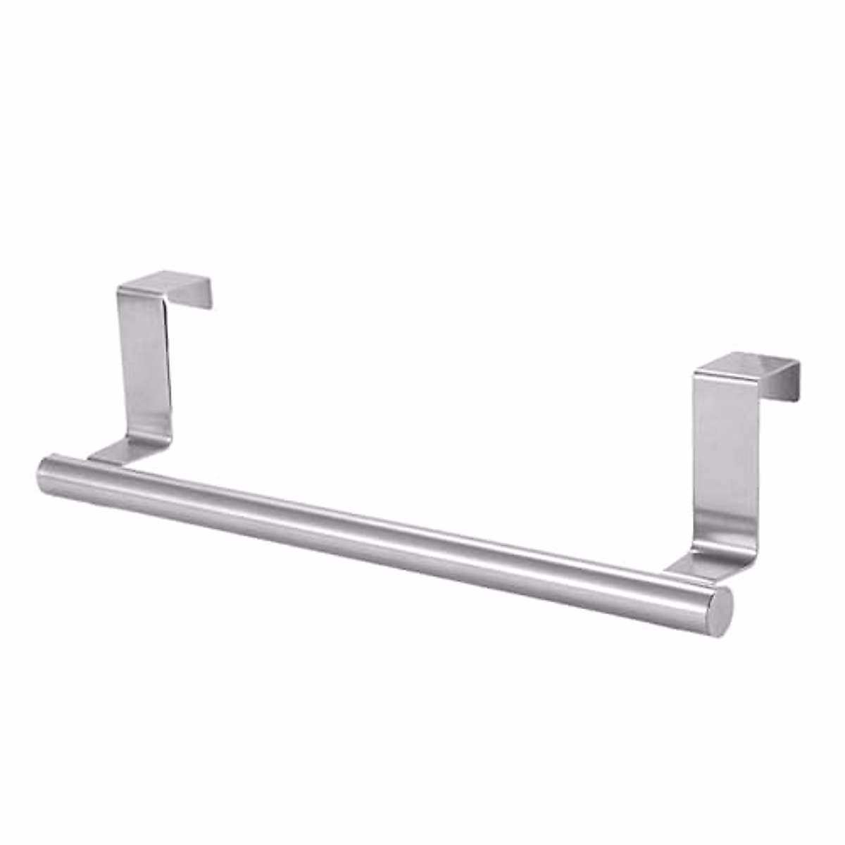 Towel Rack for Cabinet, Stainless Steel Kitchen Towel Holder Over Cabinet Towel Bars Holder Over The Door Towel Rack Dish Towel Holder for Cabinet Cupboard Doors (S)