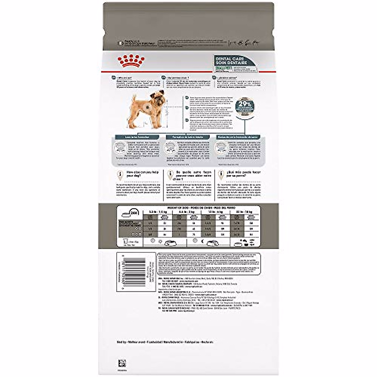 Royal Canin Small Dog Dental Care Dry Dog Food, 17 lb bag