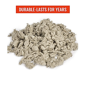 GASPRO Gas Fireplace Embers, 10 Oz. Rock Wool Glowing Embers for Fireplace - Vented, Ventless, Insert, Propane, Natural Gas, Add Glow