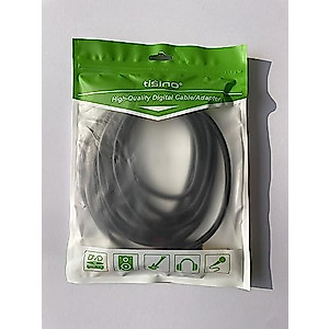 tisino 1/4 inch TRS Stereo to Dual 1/4 inch TS Mono Insert Cable Y-Splitter Stereo Breakout Cable Patch Cord - 6.6 feet