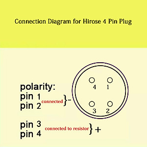 Sujeetec Headset Headworn Microphone - Hirose 4 Pin Plug Head Microphone for Audio Technica Wireless System & Bodypack Transmitter – Beige Single Earhook Omnidirectional Headset Head Mic