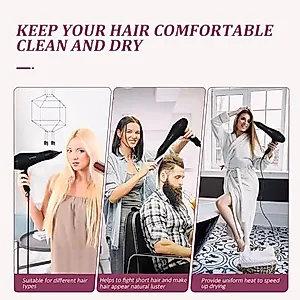 CHJPRO Professional Ionic Salon Hair Dryer, Professional 2100W Blow Dryer, Powerful Ceramic Tourmaline Quick Drying Lightweight Travel Hairdryers for Normal & Curly Hair, Includes 2 Concentrator