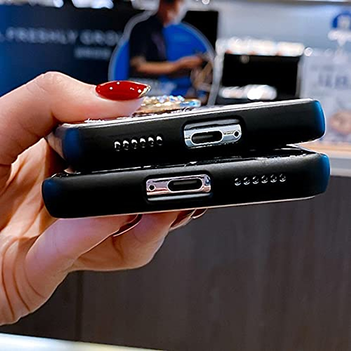 for Samsung Galaxy S23 Ultra Case for Women Girls,Luxury Cute Bling Diamond Butterfly Flower Design with Ring Stand,Plating Glitter Girly Hard Back Phone Case for Samsung S23 Ultra 5G Pink