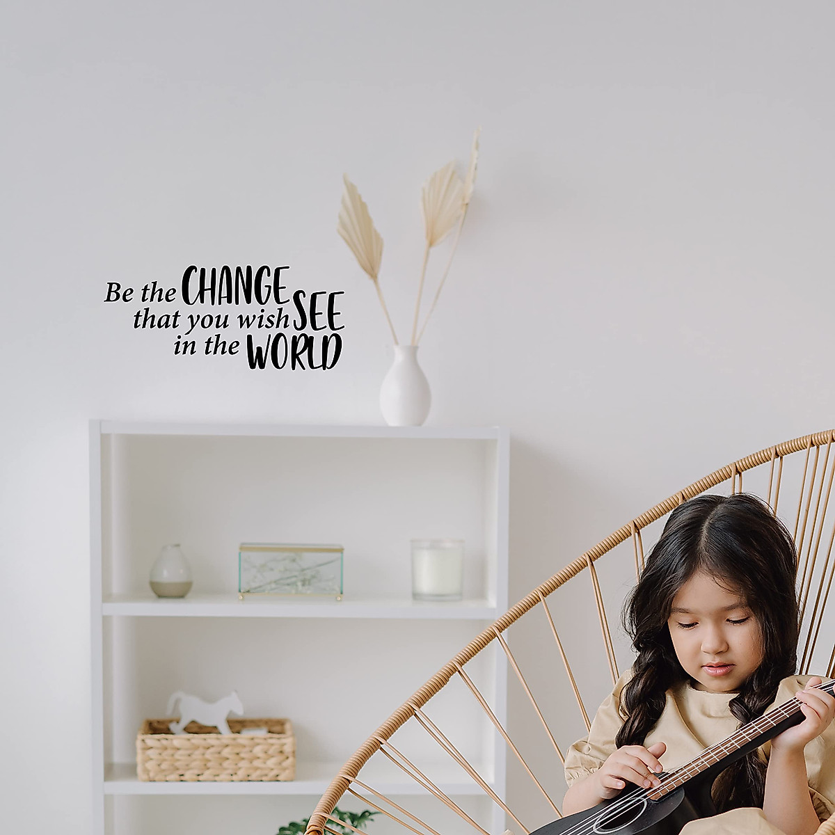 My Vinyl Story Vinyl Wall Decal for Kids Sticker Educational Inspirational Motivational Quotes Decor Art for School Classroom Library Bedroom Playroom Nursery Positive Words and Saying (Motivational)