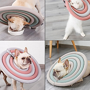 PASNMKvn Soft Pet Recovery Collar Dog for Cats Protective Cone After Collars Biting Neck Collar for Dog Cats