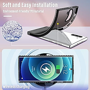 Toycamp for Note 10 Case, Cute Funny Skull Skeleton Design for Women Girls Boys Teens for Galaxy Note 10 Cases, Cute Cartoon Black Face Print Cover for Samsung Galaxy Note 10 Case, 6.3''