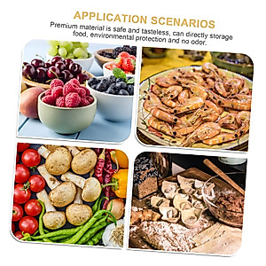 VINTORKY 2Pcs Refrigerator Dumpling Storage Box Sealing Holder for Freezing Dumplings Food Organizer Container for Deep Freezer with Lids