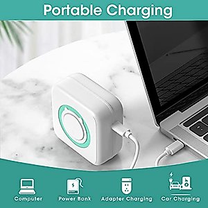 Label Maker, Mini Label Maker Machine with Tape, Portable Bluetooth Label Printer, Wireless Labeler Handheld Sticker Maker Included Multiple Templates Available for Storage, Study, Office, Home