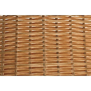 HUBERT Natural Tapered Produce Basket - 11 1/2"L x 18"D x 1 1/2" to 5"H