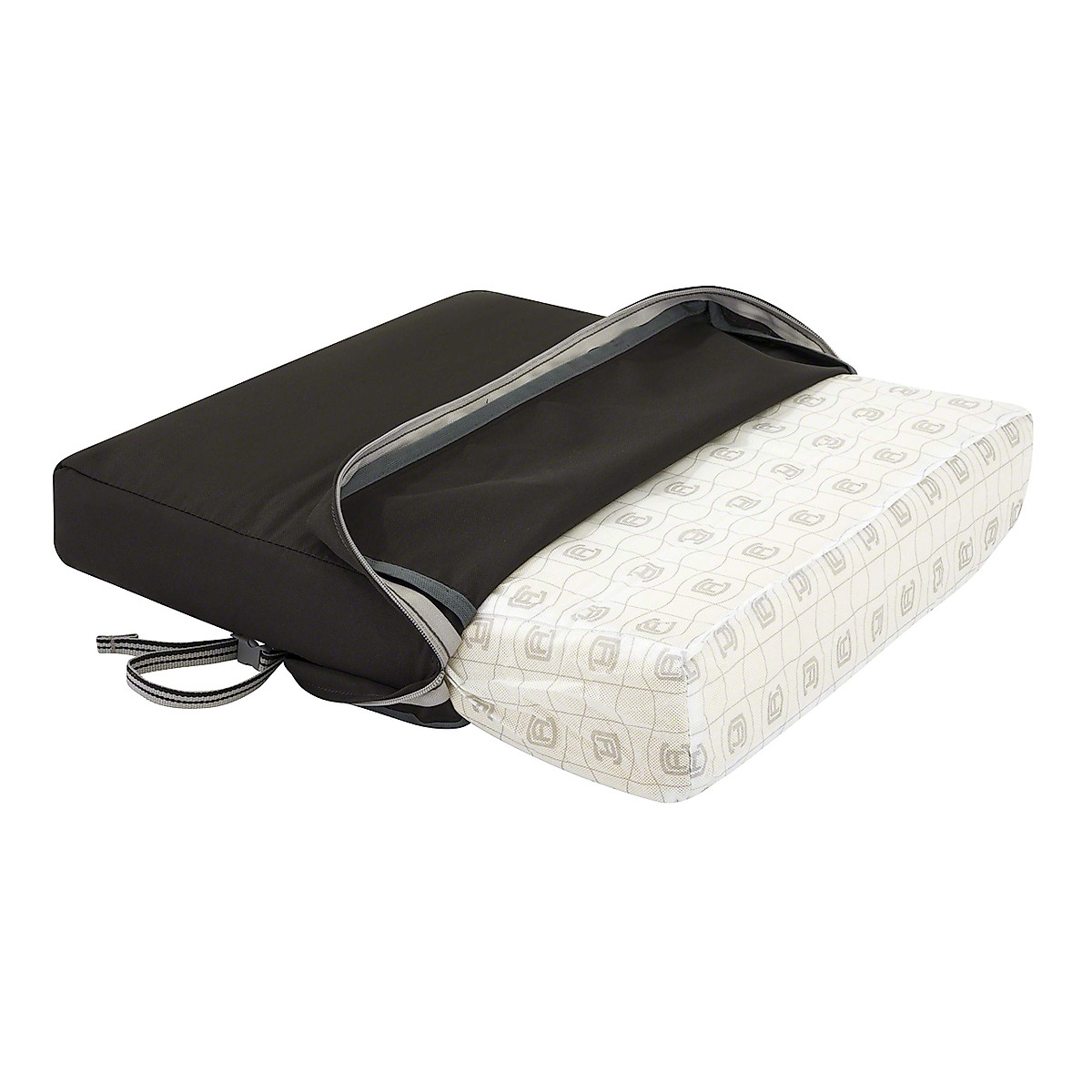 Classic Accessories Ravenna Water-Resistant 25 x 22 x 4 Inch Patio Back Cushion, Espresso, Outdoor Loveseat Cushions