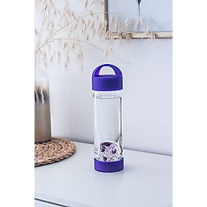 VitaJuwel LOOP amethyst- Silicone Caps for ViA and inu! Crystal Water Bottle