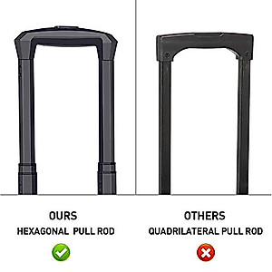 Topeakmart 3 In 1 Aluminum Professional Rolling Cosmetic Case, Beauty Storage Trolley, Make Up Storage Organizer, Makeup Travel Case - With Wheels, Folding Trays and Large Compartments - Pink