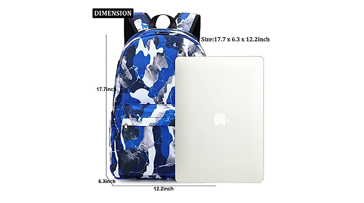 JIANYA Kids Backpack Boy/Girl Backpacks for School with Lunch Box ...