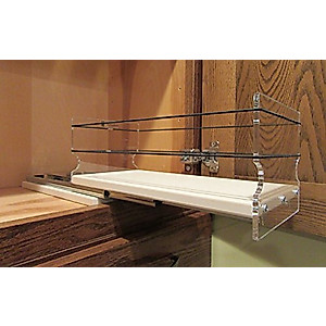 Vertical Spice - 5x1x11 DC - Heavy Duty Storage Organizer Drawer for Cabinets and Pantries - Size: 5.75" Width x 5.0" Height x 10.6" Depth - MADE IN USA
