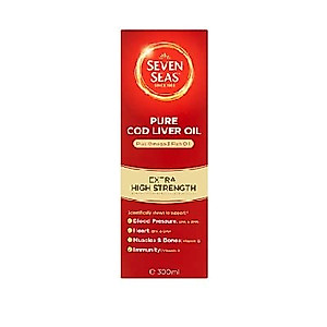 Seven Seas Pure Cod Liver Oil Extra High Strength 300ml