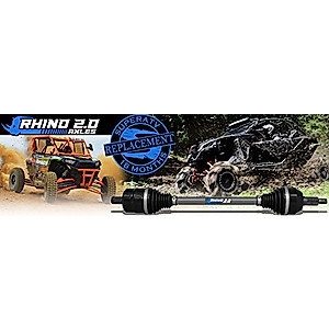 SuperATV Heavy Duty Rhino 2.0 Rear CV Axle for Polaris Ranger XP 1000 High Lifter Edition (2017+) - REAR