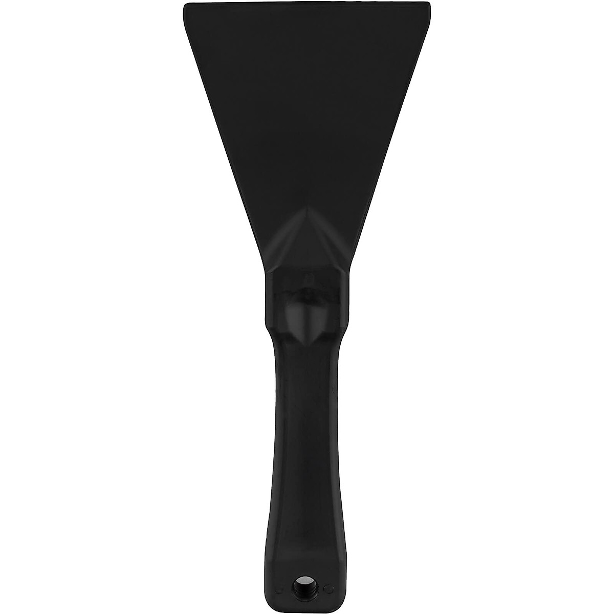 SPARTA Polypropylene Scraper Tool Food Safe Scraper for Removing Caked-On Residue in Commercial Kitchens, Plastic, 7.82 x 3 Inches, Black