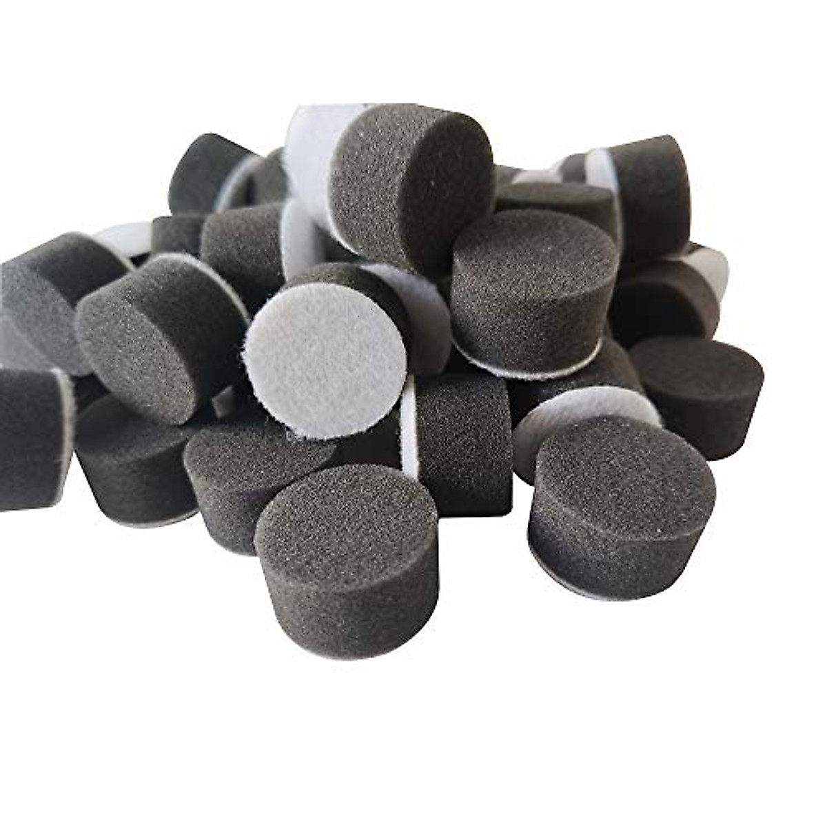 SHINA 150pcs 1 Inch 25mm Buff Polishing Polisher Pad Kit with 1pc M6 Backer Plate for Car Polisher