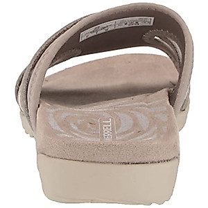 Merrell womens Terran 3 Cush Slide Sandal, Moon, 9 US