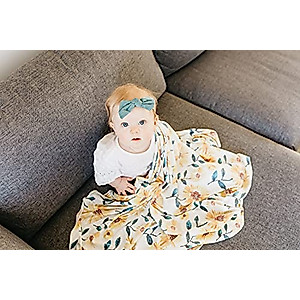 Copper Pearl Large Premium Knit Baby Swaddle Receiving Blanket Sunnie