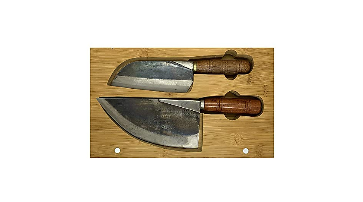 Thai Moon Knife Set - Handcrafted Thai Kitchen Tools for Effortless Slicing