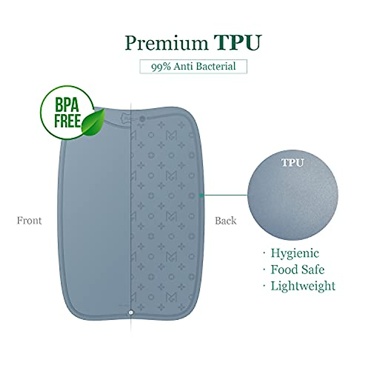 Carrotez Cutting Boards, Cutting Boards for Kitchen, Cutting Board Set with Holder and Draining Stand, Cutting board set, TPU cutting boards with Rice paddle, BPA free, Non Slip, Juice Grooves