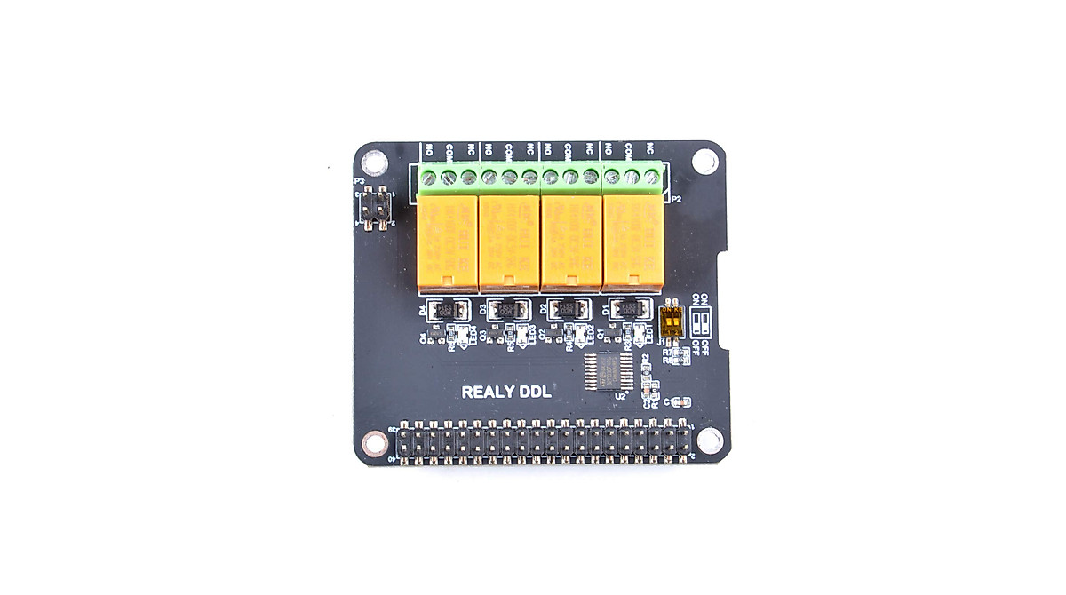 GeeekPi 4-Channel Relay for Raspberry Pi | Smart Home