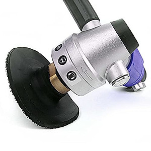 KEEYWOLT 4 Inch Polishing Backing Pad Flexible Rubber Backer for Diamond Polishing Pad Holder Hook and Loop Connector 5/8"-11 Thread