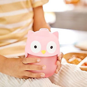Munchkin® Whoo™ Soft-Touch Spill Proof Baby and Toddler Sippy Cup, 8 Ounce, Owl