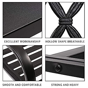 Park Bench Metal Bench 50 Garden Bench Chair Outdoor Benches Clearance Patio Bench Yard Bench Porch Work Entryway Steel Frame Furniture