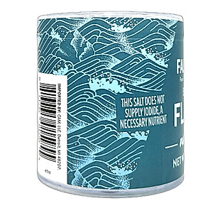 FALKSALT | Natural Sea Salt Flakes 4.4oz. | Gourmet Finishing Salt | Handcrafted, Kosher and Halal Certified