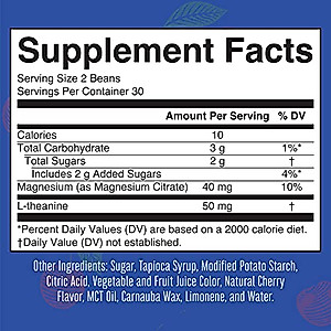 Stress Relief Vita-Beans for Kids & Kids Multivitamin Gummies Bundle by MaryRuth's | Magnesium Citrate & L-Theanine | Natural Calm, Relaxation, Stress and Mood Support | Immune Support