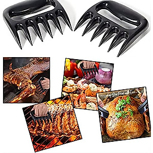 Fsadwnn Chicken Shredder, Meat Shredder Shred Machine,3PCS Meat Grinder with Meat Claws,Meat Shredder Tool with Handles for Pulled Pork, Beef and Chicken