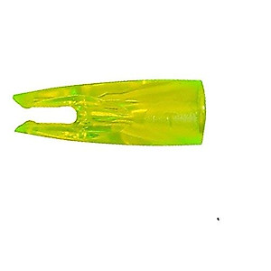 T Nocks Bohning Arrow Nocks 5/16" Flo Green 12/Pkg
