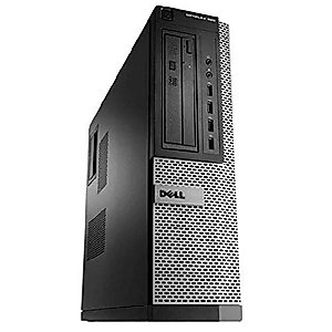 Dell Optiplex 990 Flagship Premium Desktop Computer, Intel Quad-Core i5-2400 up to 3.4GHz, 8GB RAM, 2TB HDD, DVD, WiFi, VGA, DisplayPort, Windows 10 Pro (Renewed)