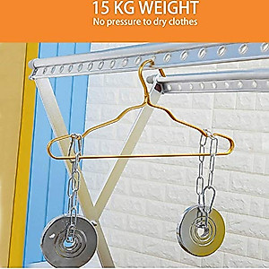 Gold Aluminum Coat Hangers 20 Pack, Metal Hangers Heavy Duty Hangers for Clothes, Hangers 20 Pack with Non-Slip Design Space Saving Heavy Duty Hangers for Men Women Shirts Pants Jacket (Gold)