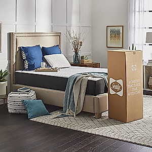 Sealy Cool & Clean 10" Hybrid Bed in a Box, Full, White