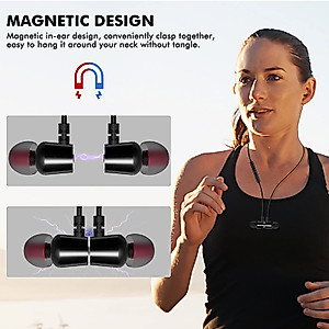 USB C Headphone, TITACUTE Type C Earphone Magnetic Wired Earbud for Samsung S22 Ultra S23 S21 S20 Galaxy Z Flip 4 Fold A53 A54 Google Pixel 7 6 6a Noise Canceling Stereo in-Ear Headset with Microphone