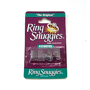 Ring Snuggies Ring Sizer or Assorted Sizes Adjuster Set of Six Per Pack