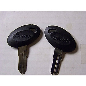 Bauer 2 OEM Camper Key Blanks