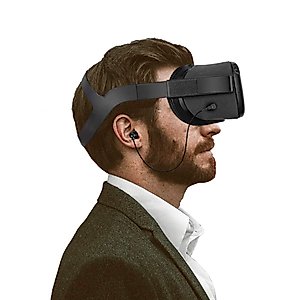 Oritys Earbuds Earphones Custom Made for Oculus Quest All-in-one VR Gaming Headset.