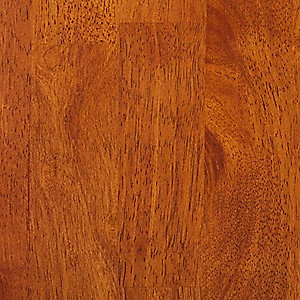 STAKMORE Straight Edge 32" Square Folding Card Table, Cherry Finish