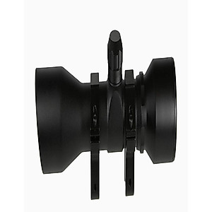 Truglo TG-TG8504BR: 4X32 Compact Rimfire Scope/Duplex Reticle / 3/8" Rings - Black