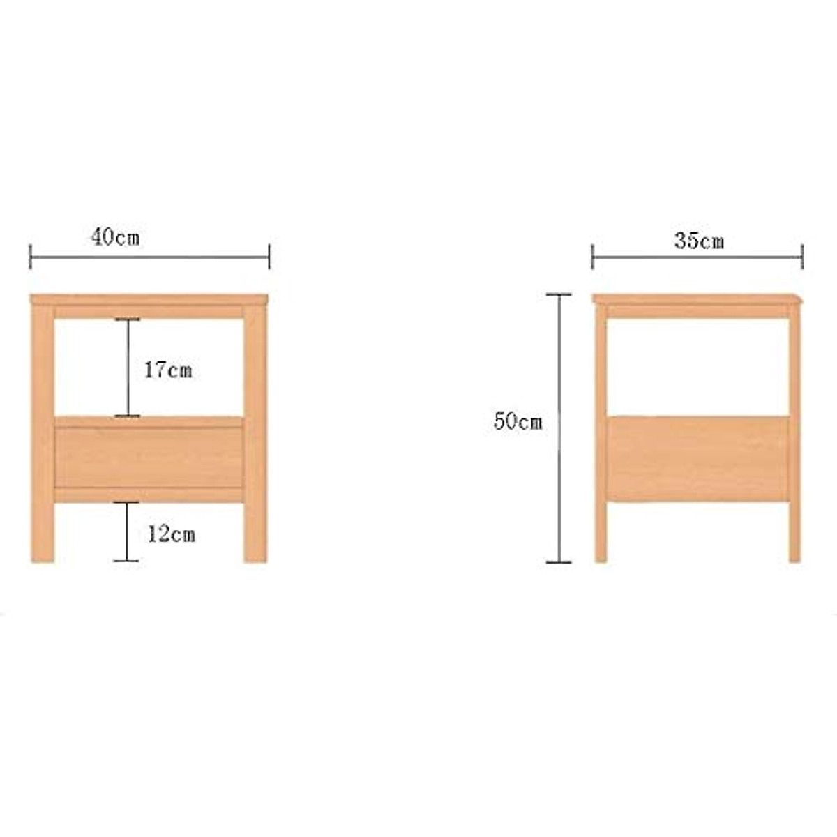 Bedside Table Bedroom Bedside Table, Bedside Table Bedside Table Nordic Locker Bedroom Mini Solid Wood Furniture Simple Modern Small Side Cabinet Bed Narrow Cabinet