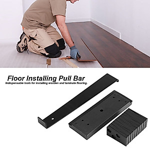 Durable Wooden Floor Installation Fitting Set, 20pcs Spacers 1pc Pull Bar 1pc Tapping Block