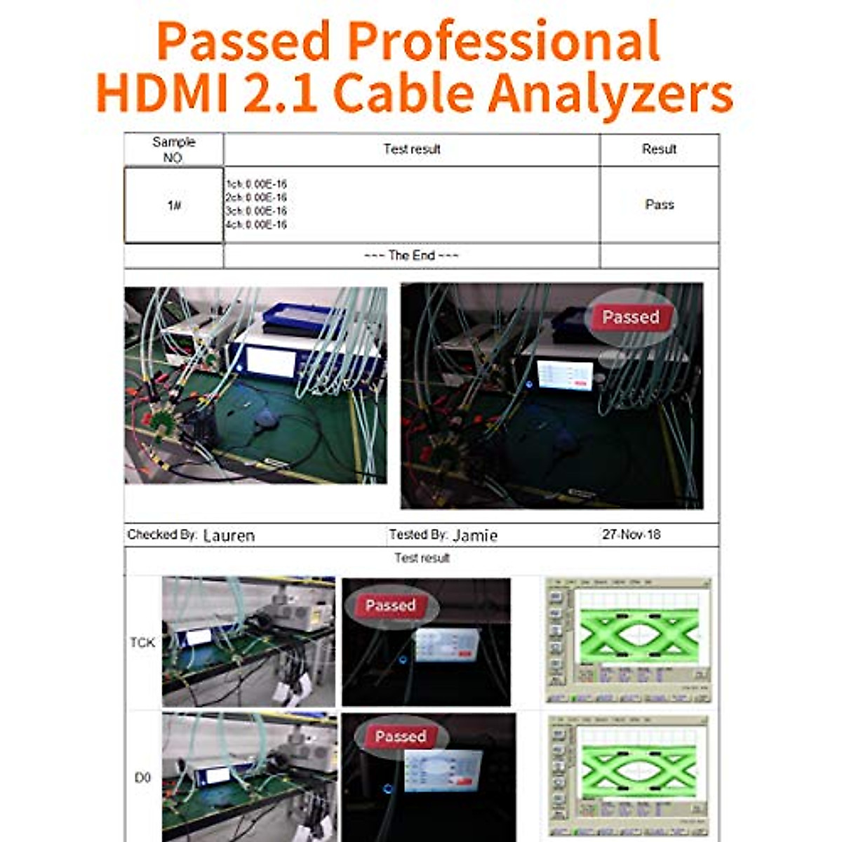 BIFALE 8K Fiber HDMI Cable 25ft, (in-Wall Rated) HDMI 2.1 Fiber Optic Cable Support 8K@60Hz, 4K@120Hz, 48Gbps, eARC Compatible with PS5/4, Xbox Series X, RTX 3080/3090, Denon AV Receiver and More