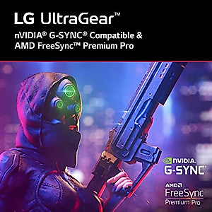 LG UltraGear UHD 32-Inch Gaming Monitor 32GQ950-B, Nano IPS 1ms (GtG) with ATW, VESA DisplayHDR 1000, NVIDIA G-SYNC, and AMD FreeSync, 144Hz, Black (Renewed)