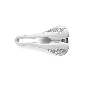 Selle SMP T5 Triathlon Bicycle Saddle, White, 251 x 141