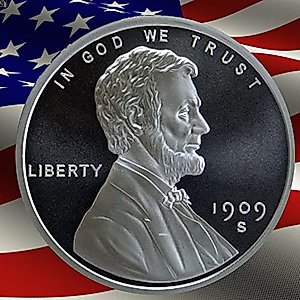 1 Troy Oz. Lincoln Wheat Cent Authentic Silver Round| Commemorative Piece Made from .999 Fine Silver Made in USA +Includes Free Protective Capsule